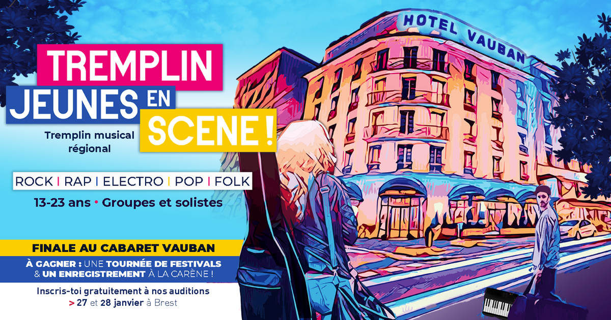 TREMPLIN JEUNES EN SCÈNE - INSCRIS TOI ! - La Carène